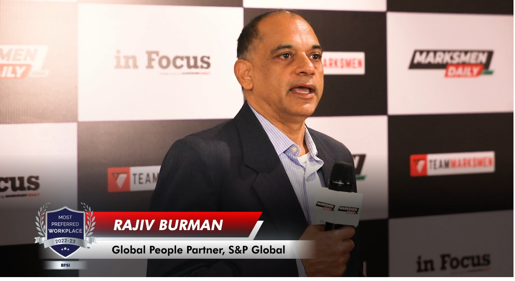 Rajiv Burman, Global People Partner, S&P Global - Marksmen Daily - Your ...