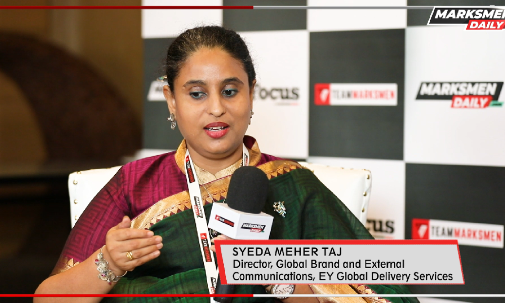 Syeda Meher Taj, Director, Global Brand and External Communications, EY ...