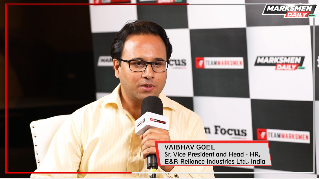 Vaibhav Goel, Sr. Vice President & Head – HR, E&P Business, Reliance Industries Ltd., India ...