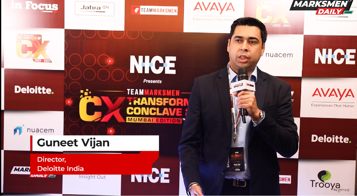 In conversation with Guneet Vijan, Director, Deloitte India - Marksmen ...