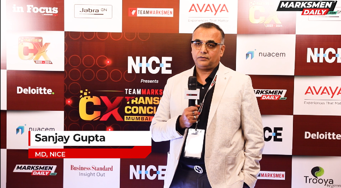 In Conversation with Sanjay Gupta, Managing Director, NICE - Marksmen Daily - Your daily dose of ...
