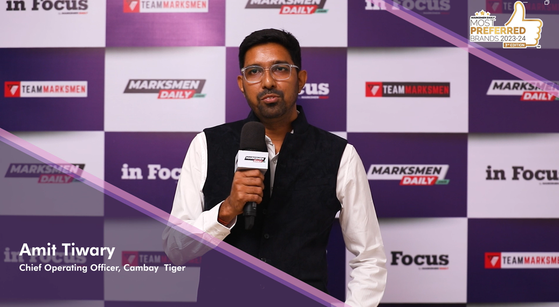 Amit Tiwary, Chief Operating Officer at Cambay Tiger - Marksmen Daily ...