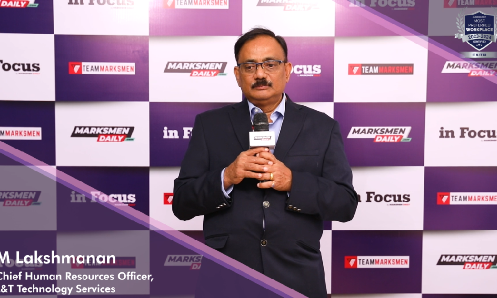 In conversation with M Lakshmanan, Chief Human Resources Officer, L&T ...