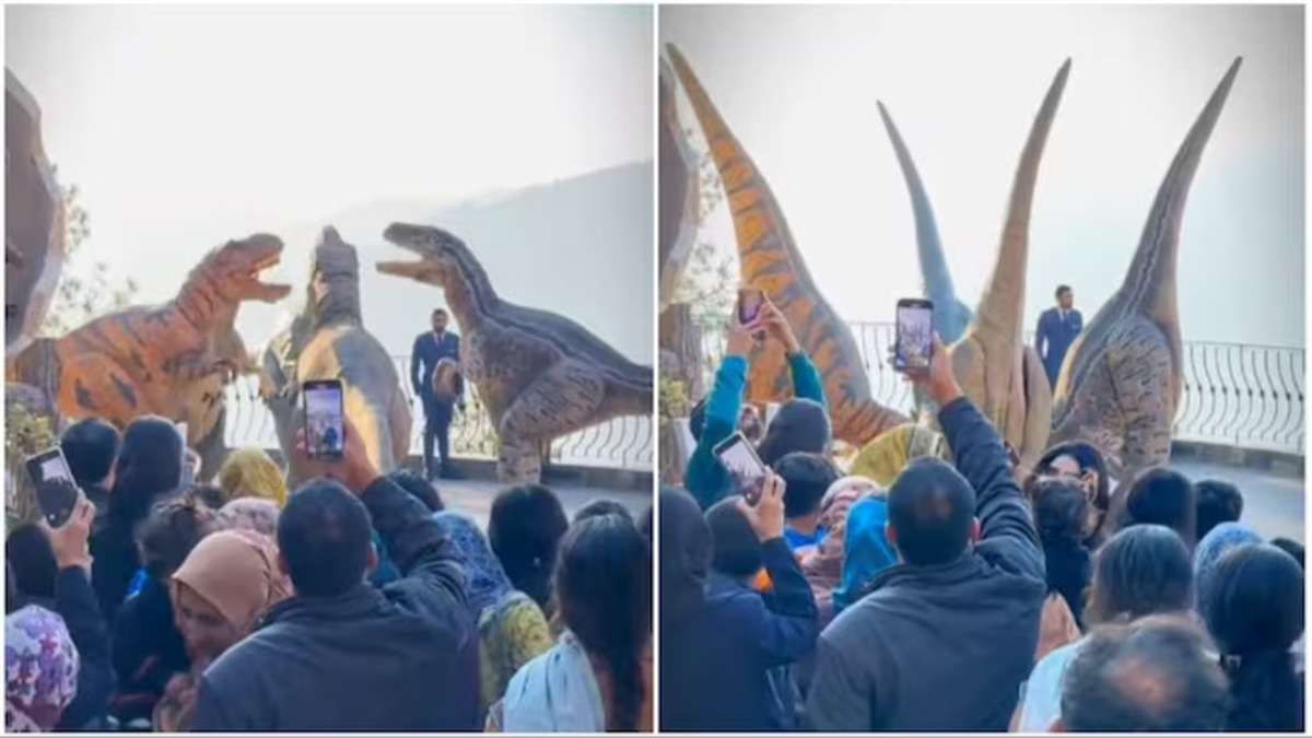 Dinosaur Dance-off: 'Jurassicpura' Bhangra Goes Viral in Islamabad ...