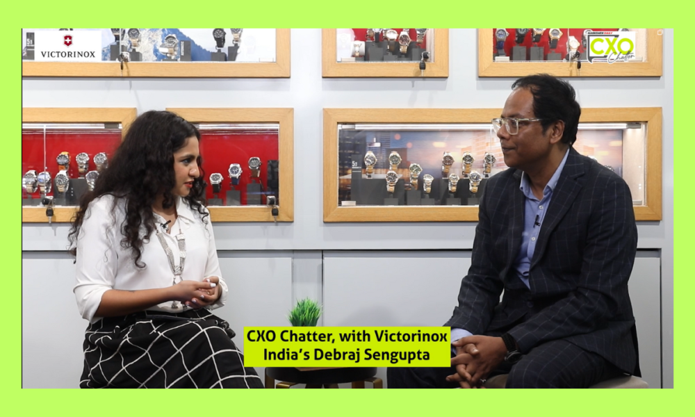 CXO Chatter, with Debraj Sengupta, CMO, Victorinox India - Marksmen Daily - Your daily dose of ...