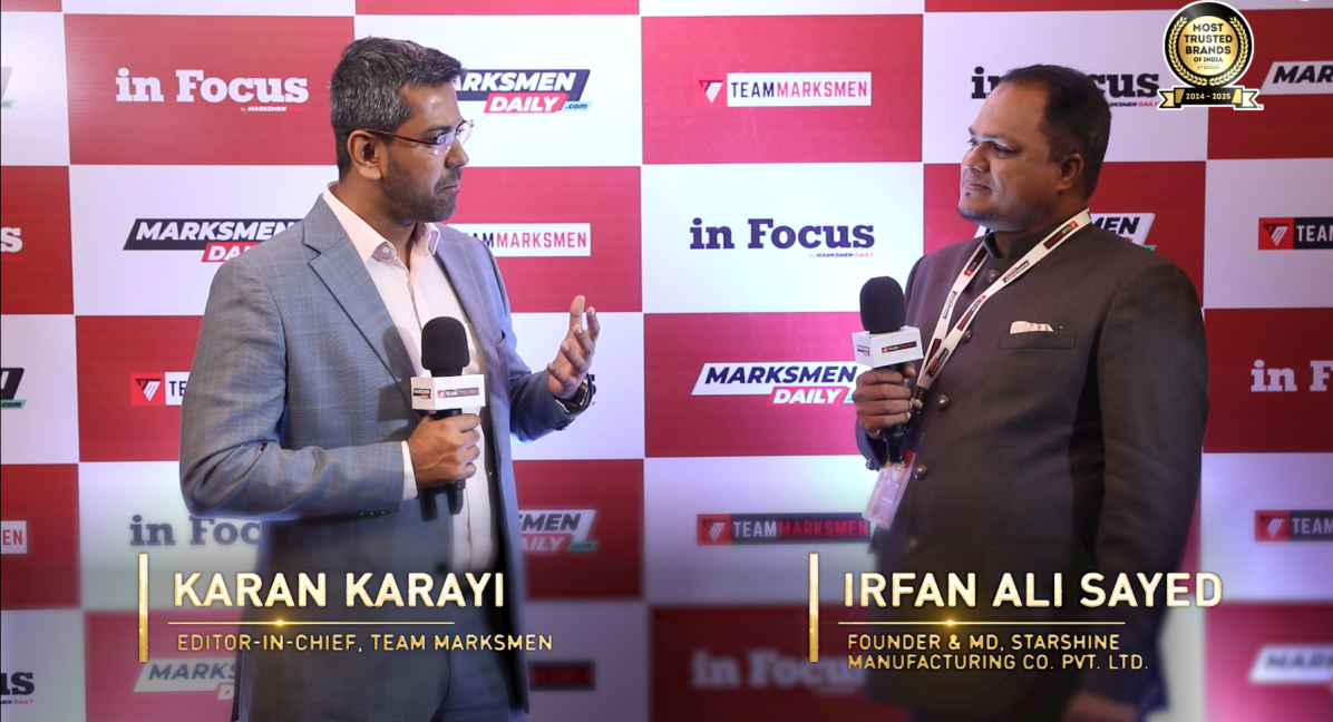 Irfan Ali Sayed, Founder & MD of Starshine Manufacturing Co. Pvt. Ltd ...