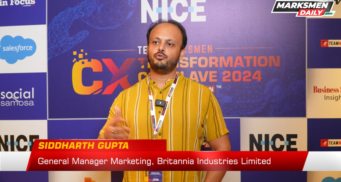 Siddharth Gupta, General Manager Marketing at Britannia Industries Limited - Marksmen Daily ...