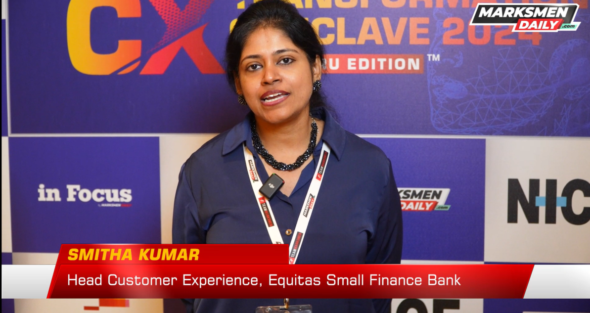 Smitha Kumar, Head Customer Experience, Equitas Small Finance Bank ...