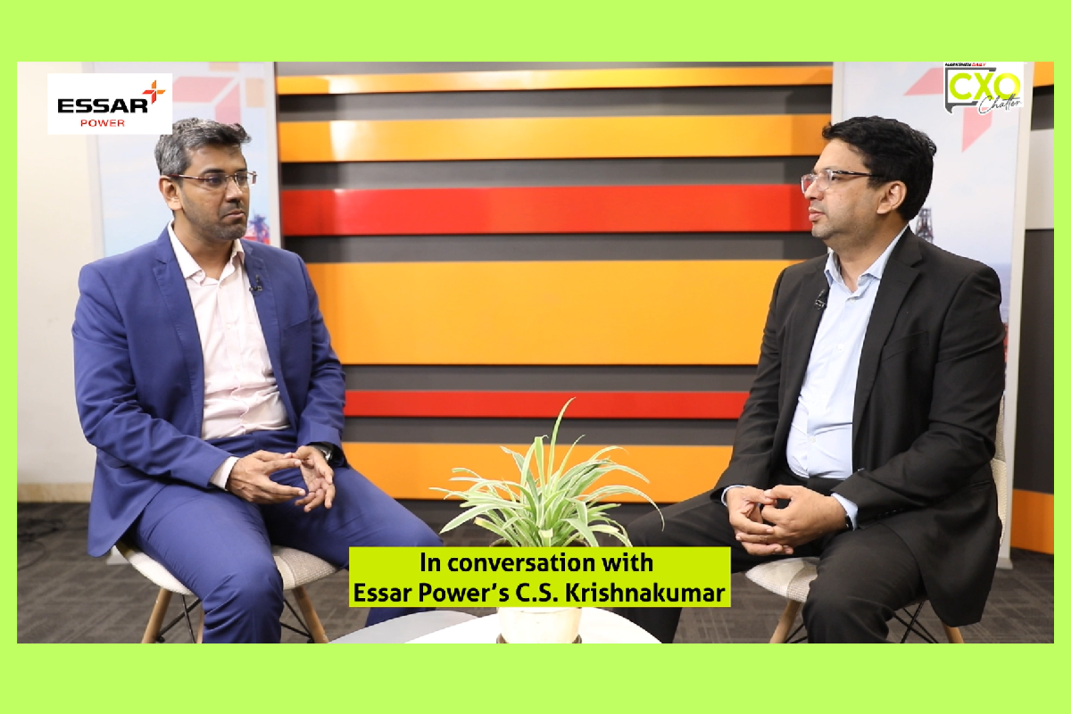 CXO Chatter, with C.S. Krishnakumar, Senior VP & CHRO of Essar Power - Marksmen Daily - Your ...