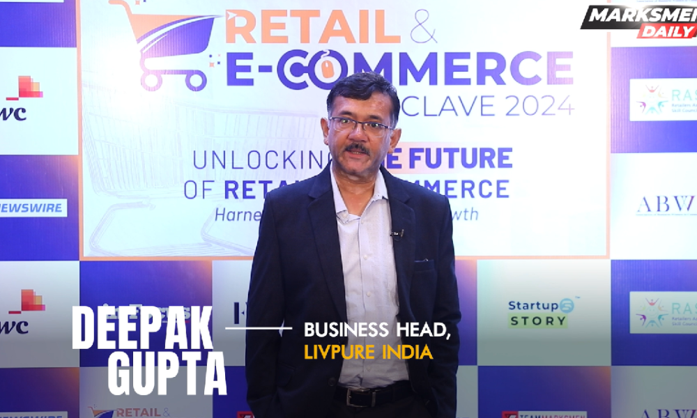 Deepak Gupta, Business Head, Livpure India - Marksmen Daily - Your ...