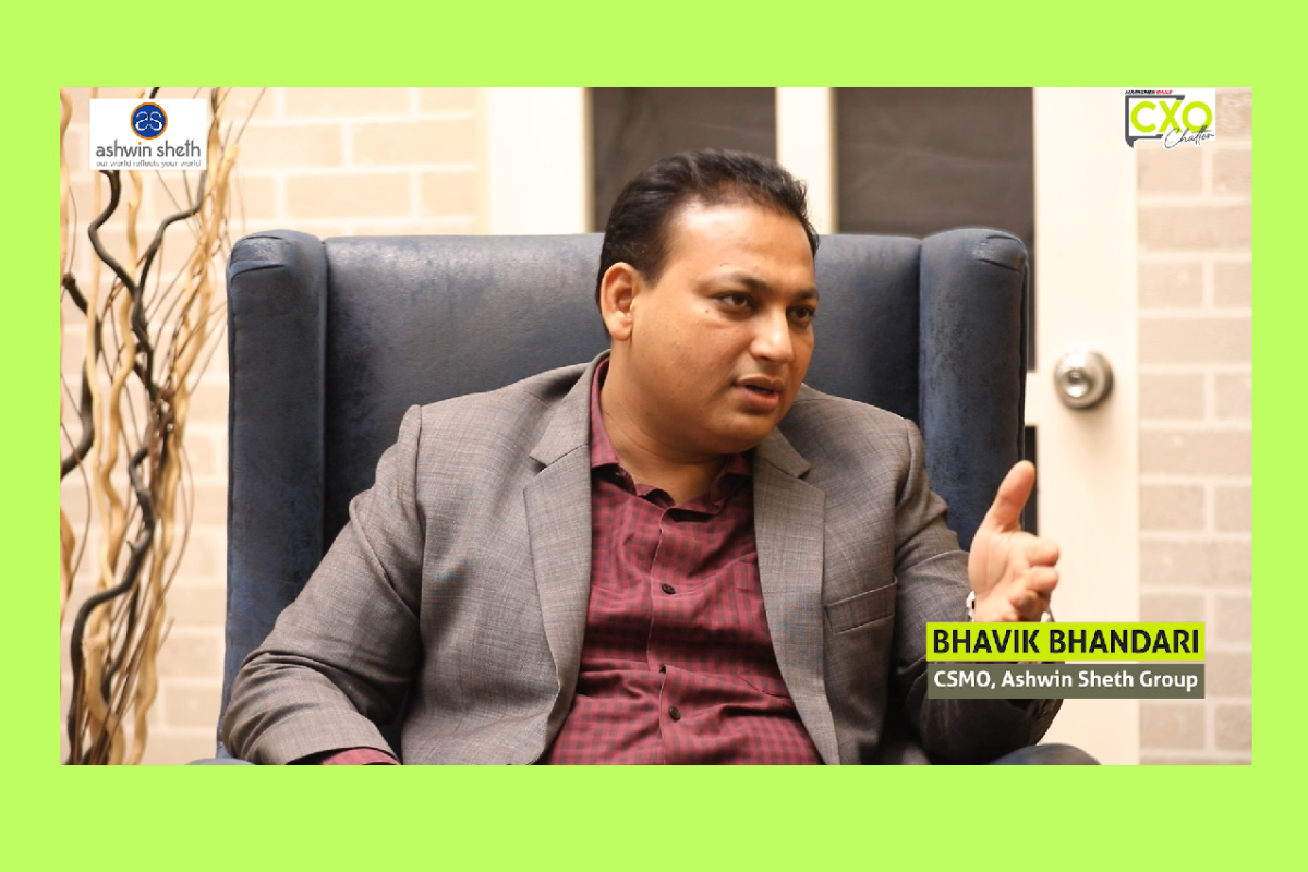 CXO Chatter, with Bhavik Bhandari, CSMO of Ashwin Sheth Group - Marksmen Daily - Your daily dose ...