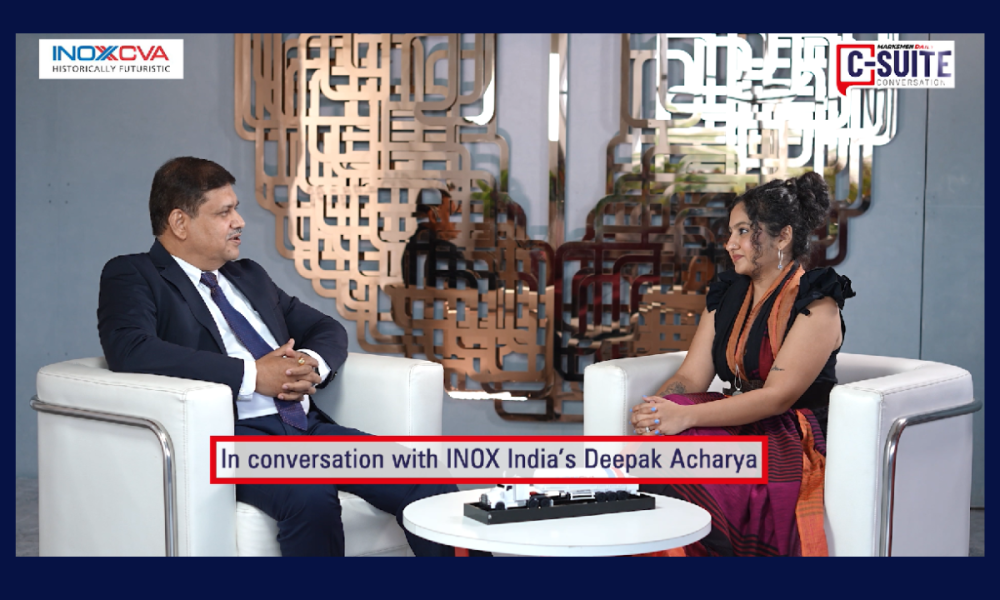 C-Suite Conversations, with Deepak Acharya, CEO, INOX India - Marksmen ...
