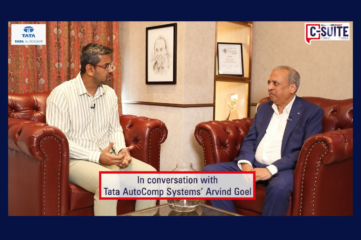 C-Suite Conversations, with Tata AutoComp Systems’ Chairman, Arvind Goel - Marksmen Daily - Your ...