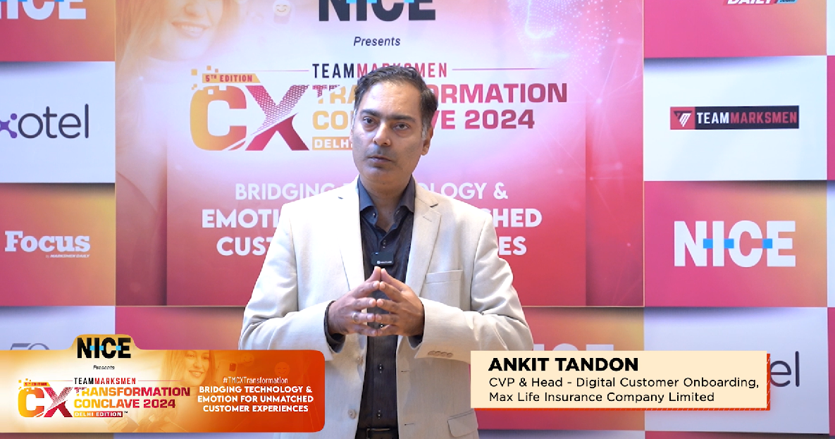 Ankit Tandon, CVP & Head - Digital Customer Onboarding, Max Life ...