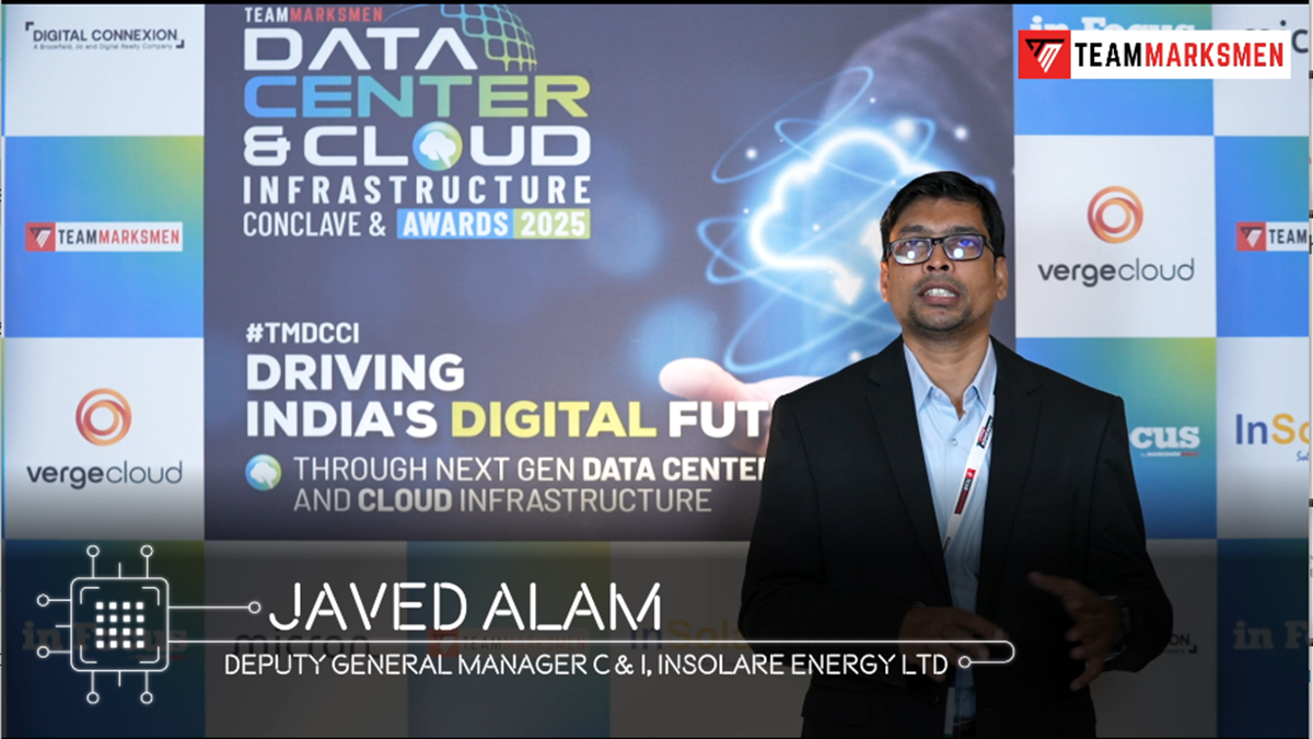 In conversation with Javed Alham, Deputy General Manager C & I ...