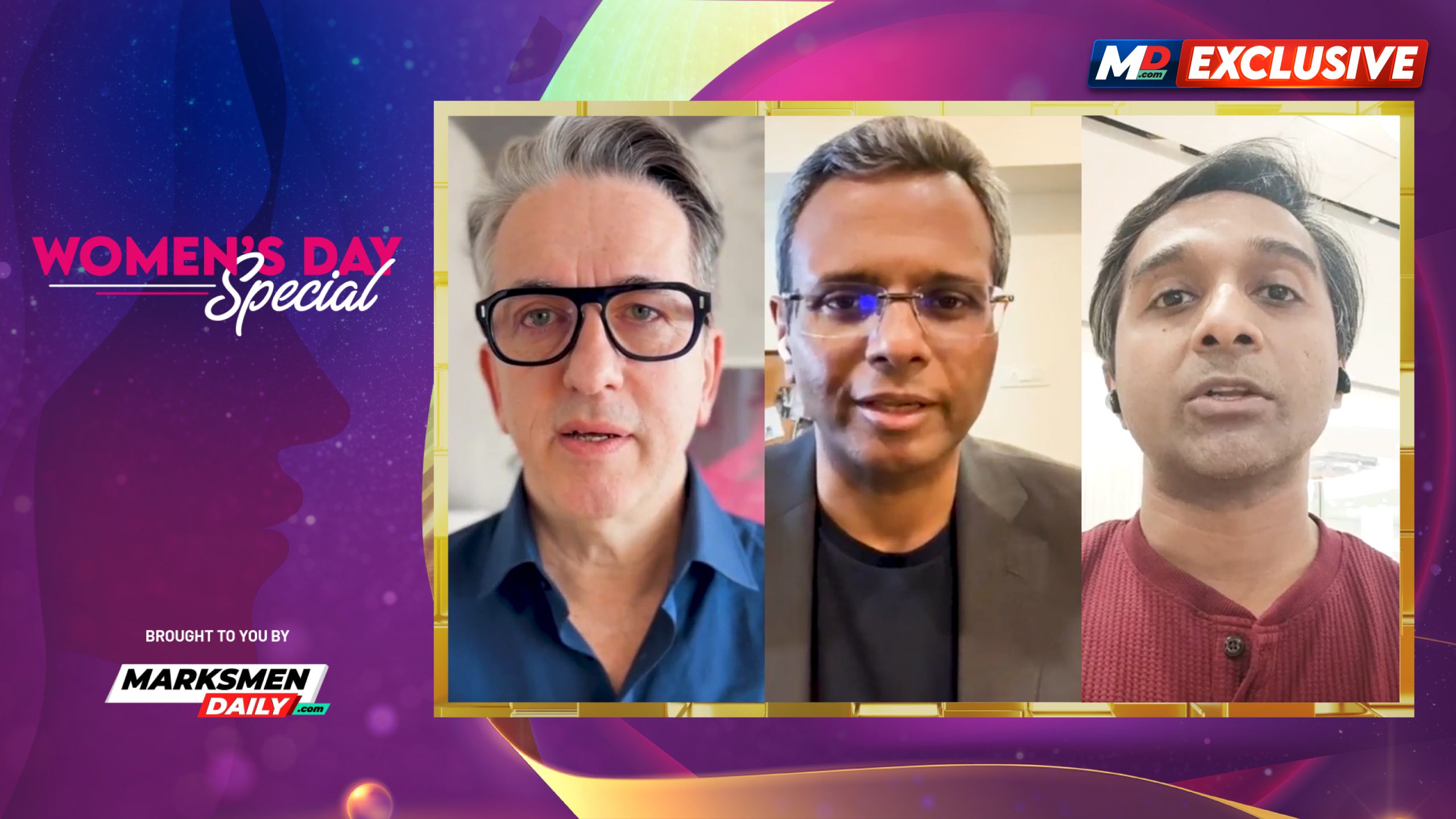 Women's Day 2025 | Spiros Margaris, Mainak Dhar & Pratip Francis