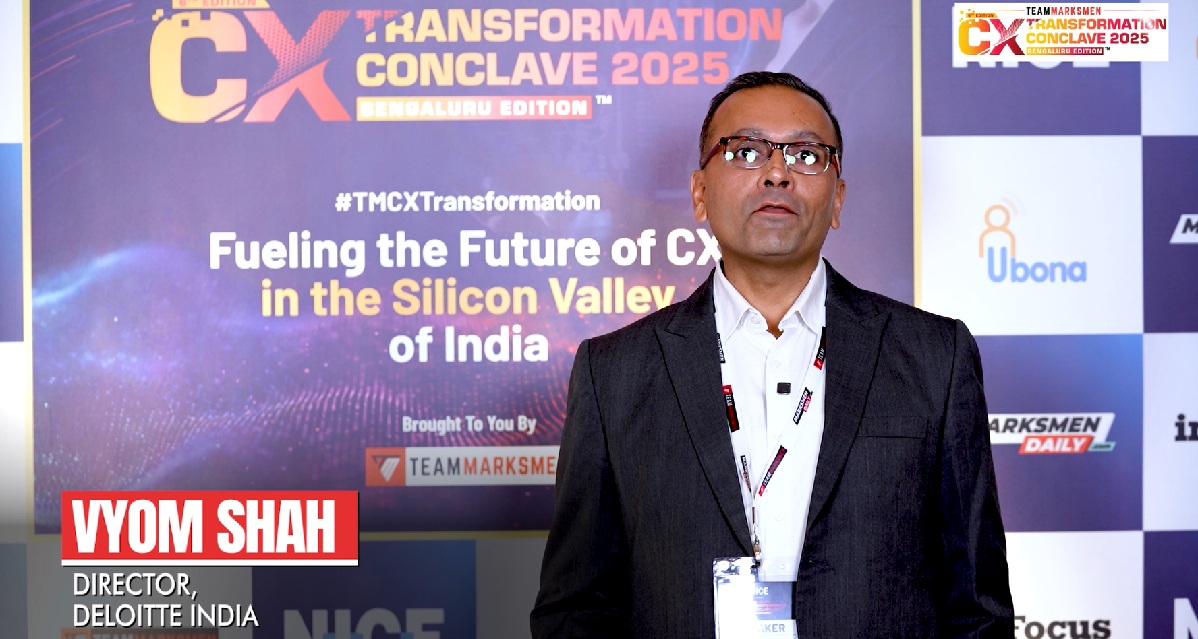 Vyom Shah, Director, Deloitte India - Marksmen Daily - Your daily dose of insights and inspiration