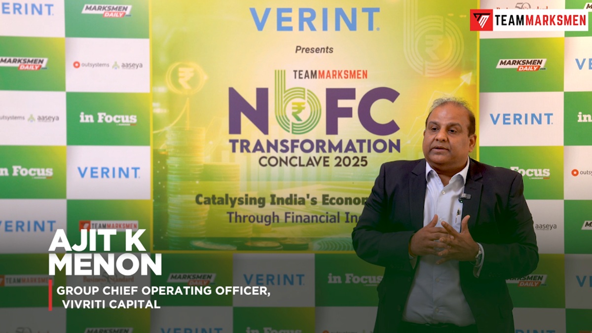 In conversation with Ajit Menon, Chief Operating Officer, Vivriti ...
