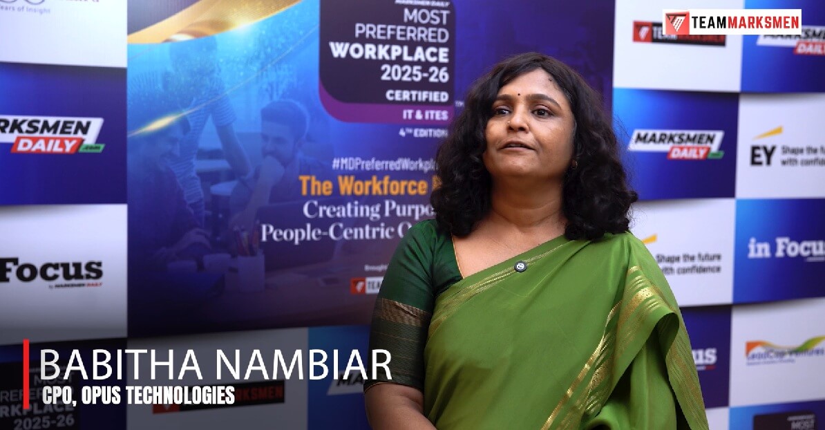 Babitha Nambiar, CPO, Opus Technologies - Marksmen Daily - Your daily ...