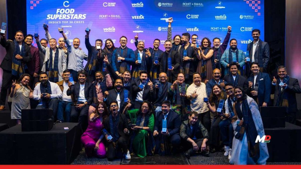 Top 30 Indian Chefs Honoured at FoodSuperstars 2025