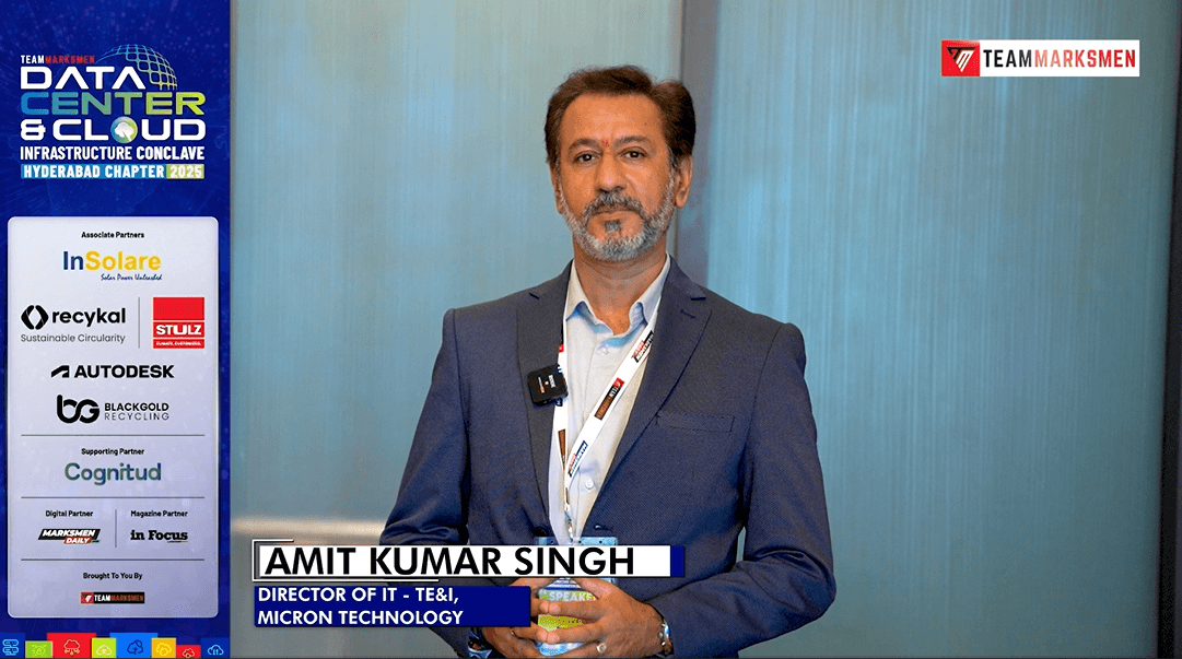 Amit Kumar Singh, Director of IT – TE&I, Micron Technology - Marksmen ...