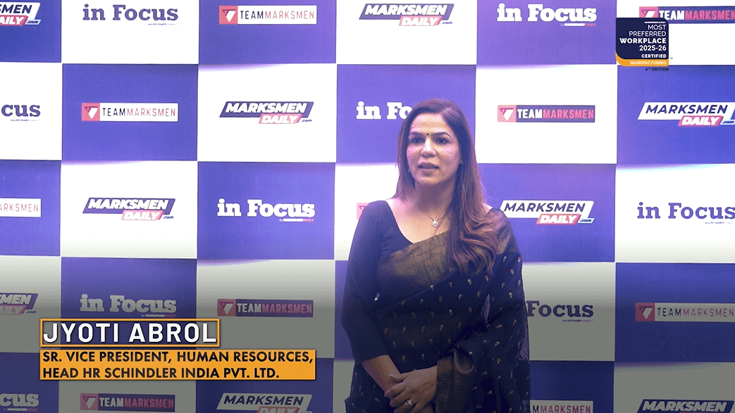 Jyoti Abrol, SR. Vice President, Human Resources, Head HR Schindler ...
